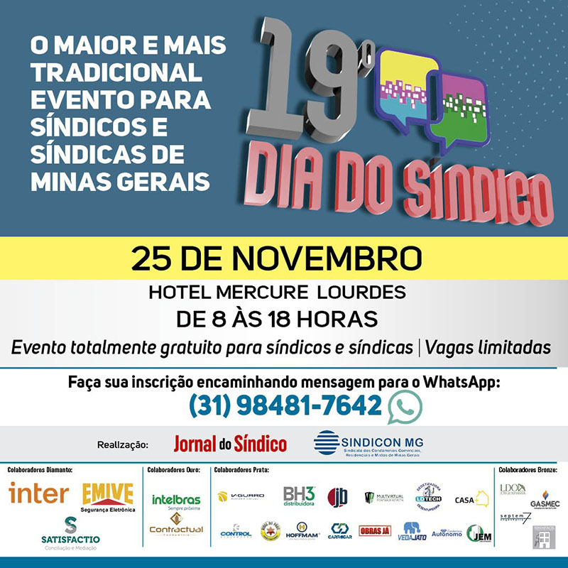 Dia do Síndico – Sindicon MG